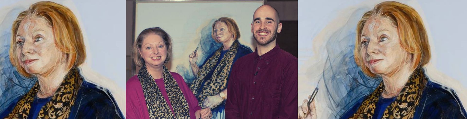 Hilary Mantel 1952 -2022 | DegreeArt.com The Original Online Art Gallery